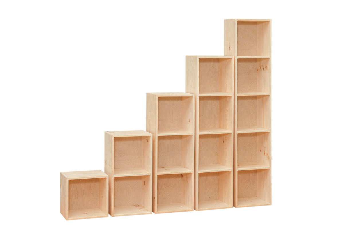 4 Hole Storage Cube/Cubby – Allards' Unfinished Furniture